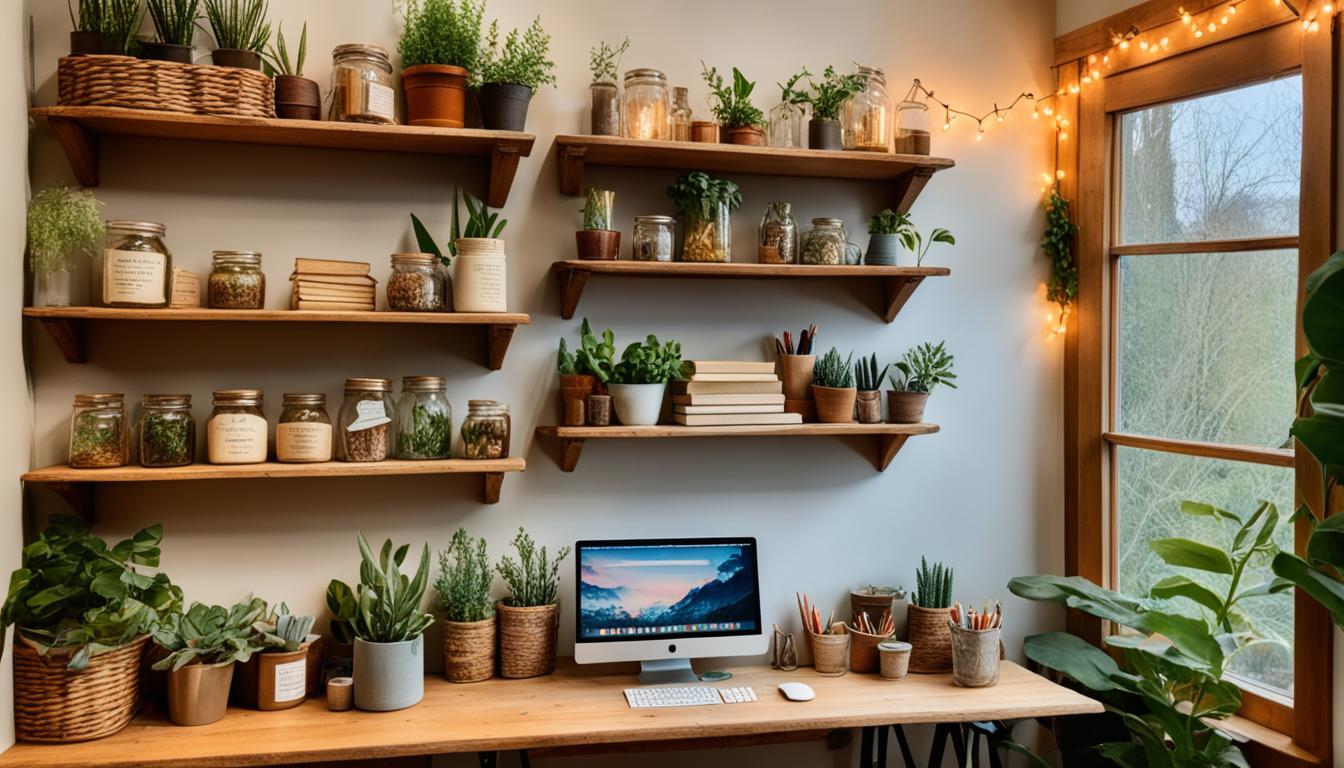 Cottagecore Home Office Ideas for Cozy Workspaces